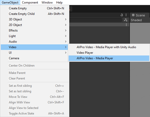 Quick Start | AVPro Video - Documentation